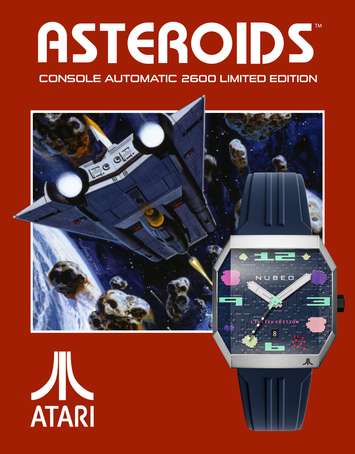 Atari Asteroids – Spinnaker Watches Brasil