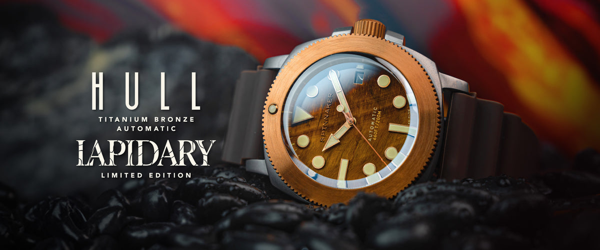 Hull Titanium Bronze Automatic Lapidary Limited Edition Spinnaker