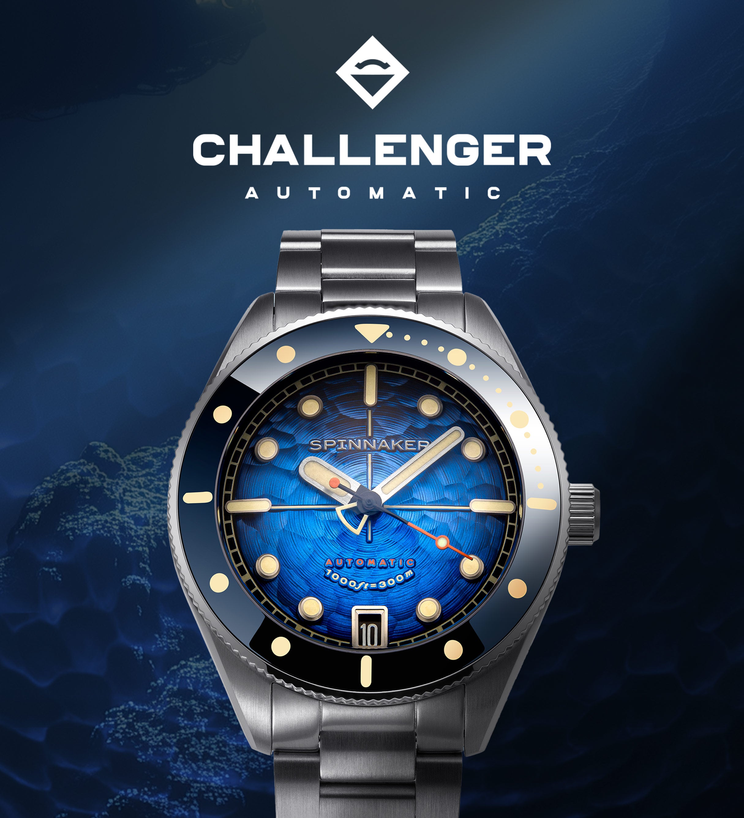 Challenger Automatic – Spinnaker Watches Brasil